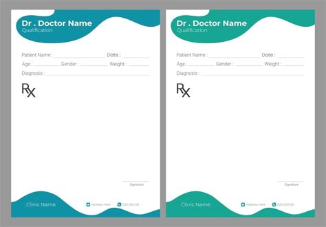 Page 2 Prescription Template Excel Images Free Download On Freepik