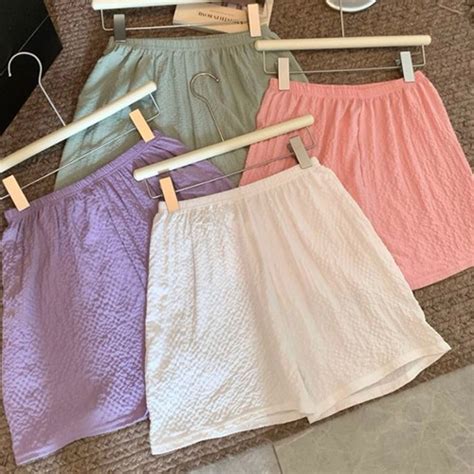 드레시백 브릴리 시즌2 슬랙스 잠옷 홈웨어 고무줄 밴딩 3부 쿨팬츠 슬립 웨어 무지 시어서커 몸빼 반바지 여름 냉장고 냉감 바지 파자마 데일리룩 실내복 팬츠