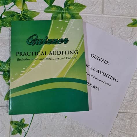 Quizzer Practical Auditing Includes Small And Medium Sized Entities