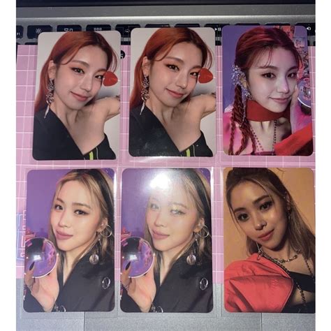 Jual Official Itzy Photocard Guess Who Ryujin Yeji Pc Shopee Indonesia