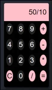 Simple Calculator Using Java Script Html And Css Codedec