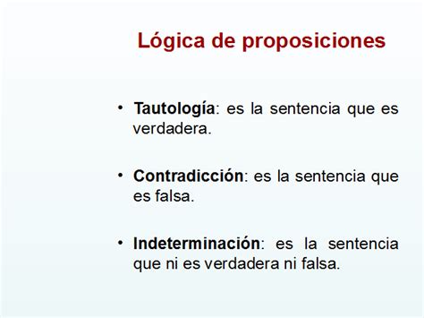 Lógica de proposiciones Monografias