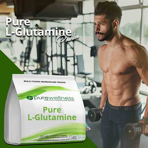Pure L Glutamine Powder Purewellness Australia
