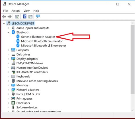 bluetooth adapter on my windows 10 computer doesn t work but it does