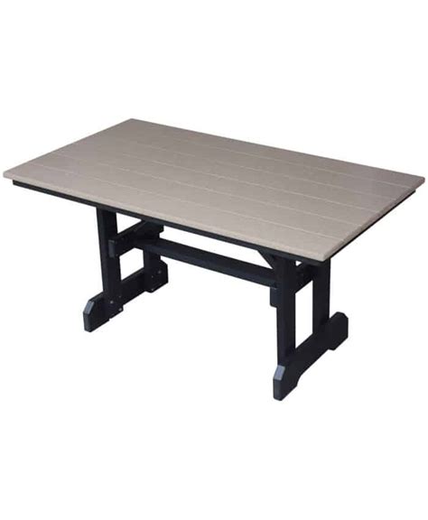 Poly Rectangle Table Amish Direct Furniture