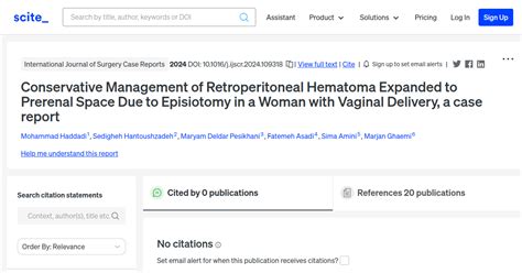 Conservative Management Of Retroperitoneal Hematoma Expanded To