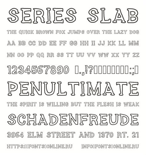 Series Slab Font Series Slab Font
