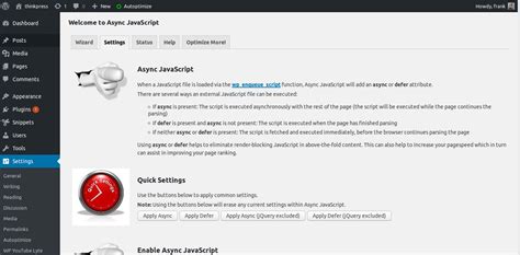 Taking Over Async Javascript Wordpress Plugin Frank Goossens Blog