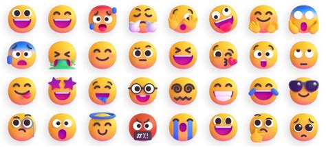 Fluent Emoji 微软开源了 Windows 11 全新设计的 Emoji 表情包，包含3d彩色扁平三种风格，可免费商用｜那些免费的砖