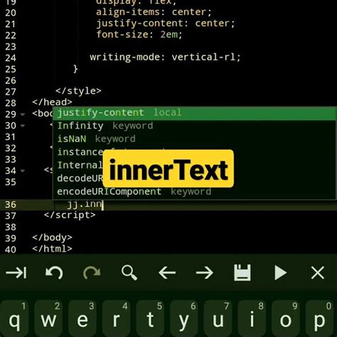 Innertext Javascript Tutorial Shorts Html Javascript Youtube