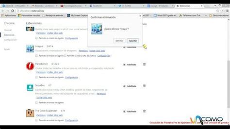 Cómo eliminar extensiones de Google Chrome