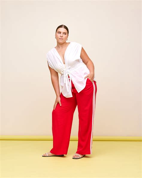 Corvette Trouser Red Ruby