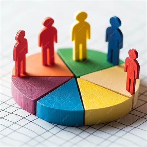 Premium Photo Visual Of A Market Segmentation Chart Showing Different
