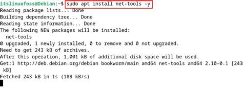 How To Install Netstat On Debian 12 Its Linux Foss