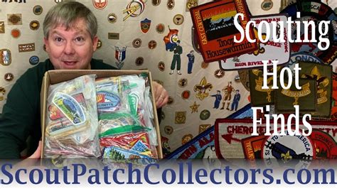 Scout Patch Collectors Recycling A Boy Scout Patch Collection From