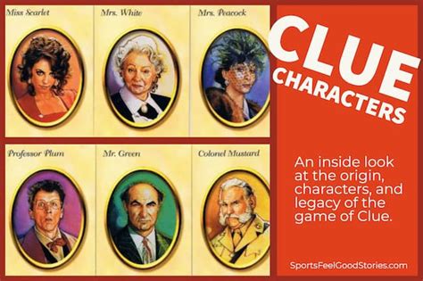 Clue Characters Rooms And Rules Of This Popular Board Game