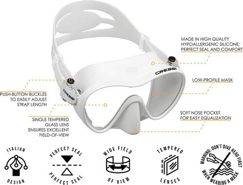 Cressi F1 Frameless Scuba Mask Review 2024