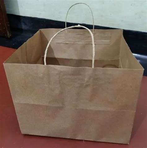 Brown Cake Paper Bag For Shopping Capacity 2kg At Rs 10piece In Thrissur
