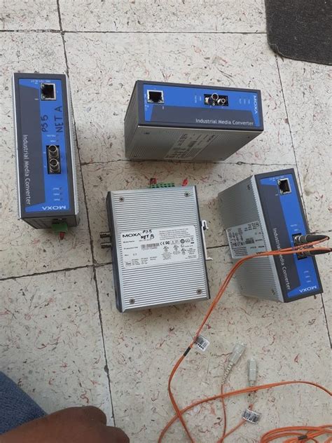 Industrial Media Converter Moxa For Networking At ₹ 5000piece In
