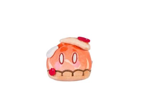 Genshin Impact Slime Sweets Party Series Plush Figure Pyro Slime Apple