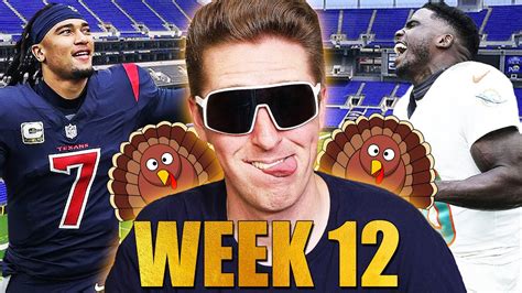 Time For Thanksgiving Football Kleschka Picks Week 12 Youtube