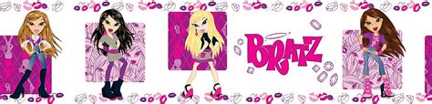 Brewster Mga Ps93990 Peel And Stick Bratz Fashion Wall Border Wallpaper