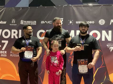 A Weightlifter From Tajikistan Set A World Record At The Wrpf Championships In Moscow