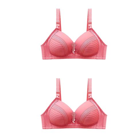 Mallwal Womens Wirefree Bras Clearance Front Close Bras For Women No