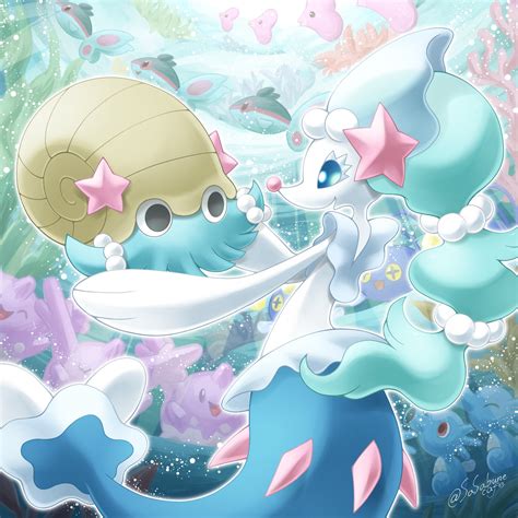 Primarina Luvdisc Corsola Chinchou Horsea And 2 More Pokemon