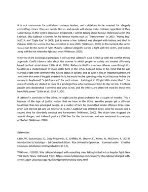 ENGL 1102-01 Assignment Activity unit 2 - ENGL 1102-01 ENGLISH COMPOSITION Explain any two ...