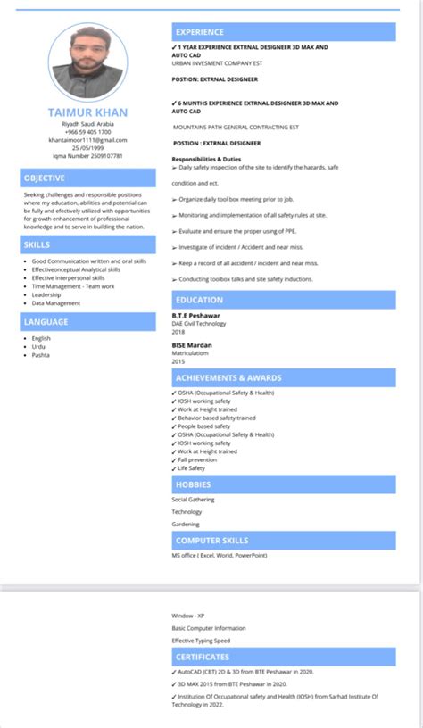 Taimur Khan On Linkedin Job