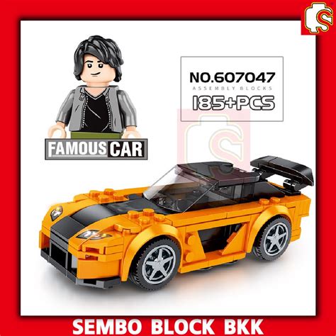 ชุดบล็อคตัวต่อ Sembo Block Race Car รถแข่ง รถฟอร์มูล่า Sembo Block Set2