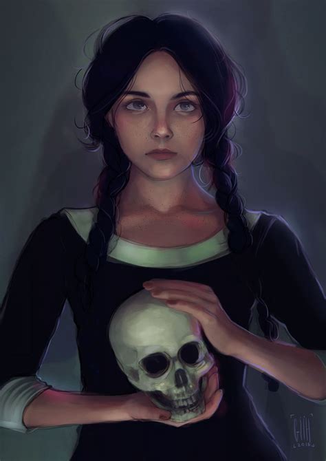 Background Wednesday Addams Wallpaper Enwallpaper