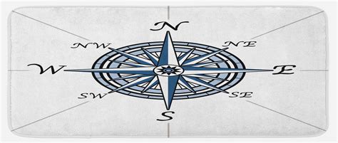 East Urban Home Sea Color Themed Voyage Windrose Discovery Marine