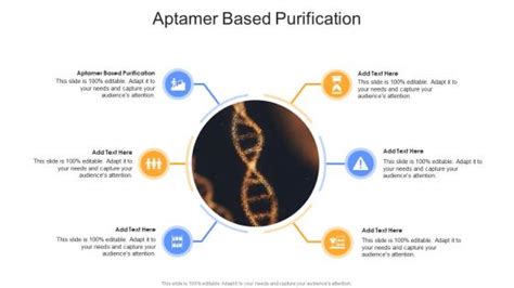 Aptamer Based Purification Powerpoint Presentation And Slides Ppt