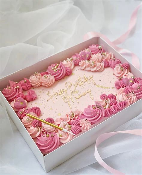 Beautiful Sheet Cake Designs 1 2 Sheet Layer Cake Serves 35 To 50