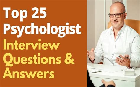 Top 25 Psychologist Interview Questions And Answers In 2025