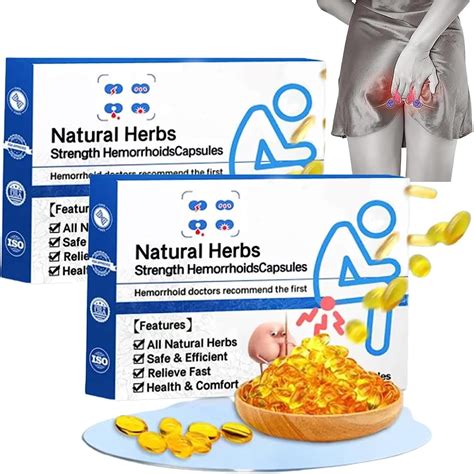 Natural Herbal Strength Hemorrhoid Capsuleshemorrhoid Suppository