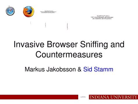 Ppt Invasive Browser Sniffing And Countermeasures Powerpoint