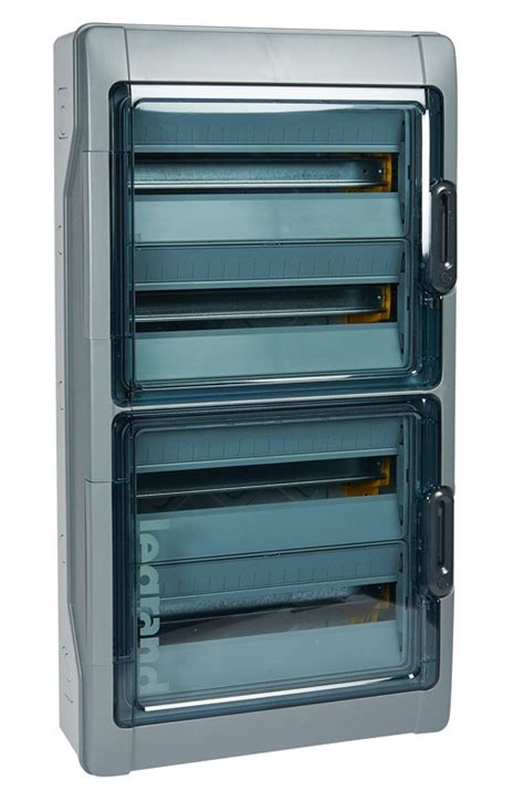 601988 Plexo3 Modular Distribution Box 4×18 Ip65 Ik09 N Pe Terminals