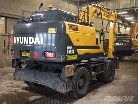 Hyundai HW 140, 2018, Humppila, Finland - Used wheeled excavators ...