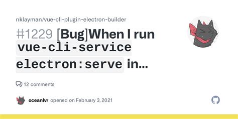Bug When I Run `vue Cli Service Electronserve` In Windows 10 Uncaught Error Append Appear And