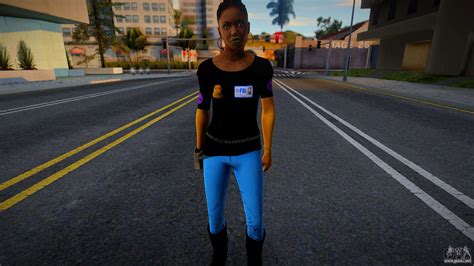 Rochelle Fbi De Left 4 Dead 2 Para Gta San Andreas