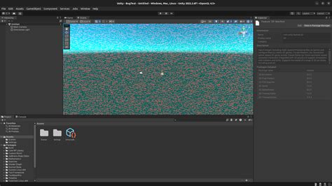 Corruption In Scene View When Using URP In OpenGL On Linux 2022 2 3f1