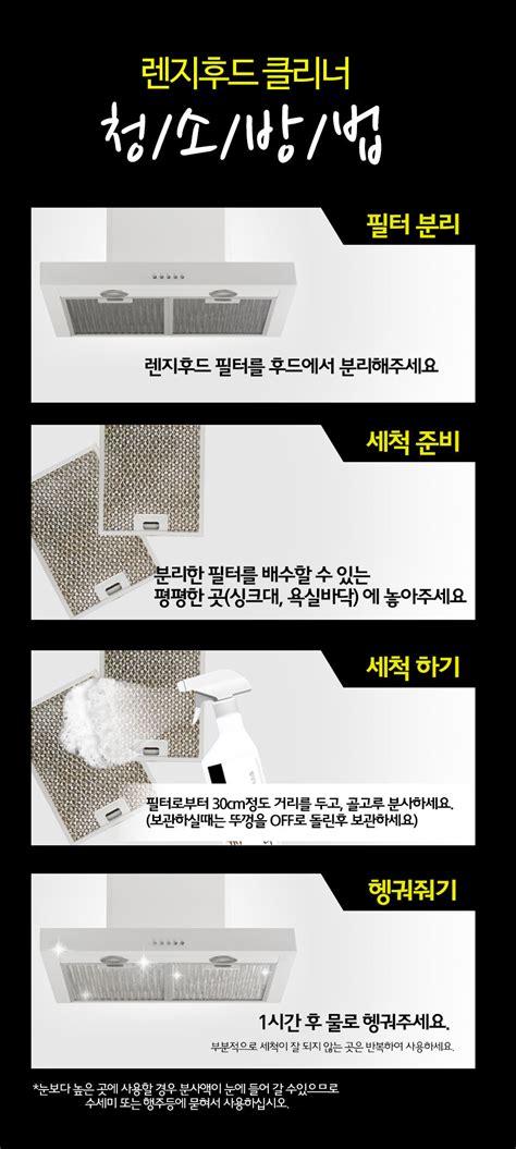 귀찮다 렌지후드클리너 750ml 3개 기름때제거 렌즈후드청소 찌든때 주방후드청소 가스렌지후드청소상품상세 동원몰