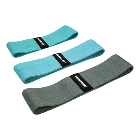 Textile Resistance Booty Bands Fabric Set Exercise Bands 3 Pieces