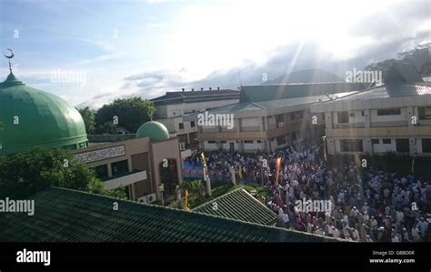 Marawi City Philippines 06th July 2016 Thousands Of Muslims In