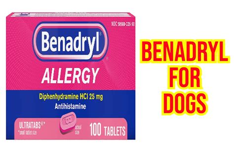 Does Benadryl Reduce Inflammation Or Swelling In Dogs