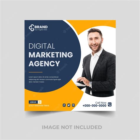 Premium Vector Agency Social Media And Instagram Post Template