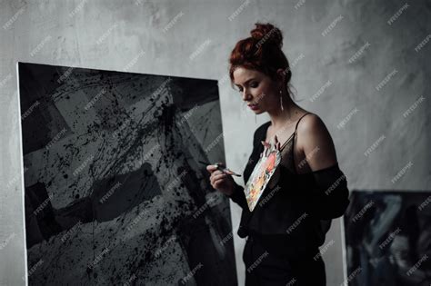 Premium Photo Portrait Of Candid Authentic Sexy Redhead Model Girl